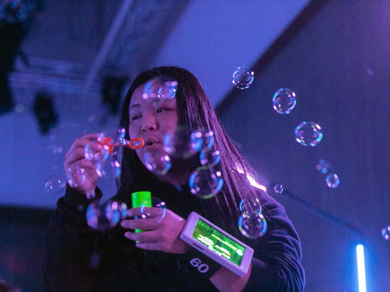 Bubble Jam - Rimini Protokoll - GRIPS Theater